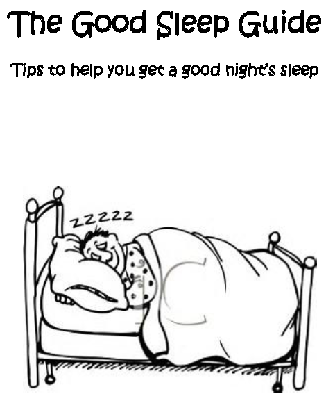 Good Sleep Guide | NI Formulary