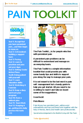 The Pain Toolkit | NI Formulary